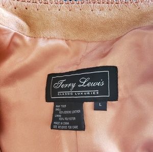jerry lewis | Jackets & Coats | Vintage Jerry Lewis Leather Blazer ...